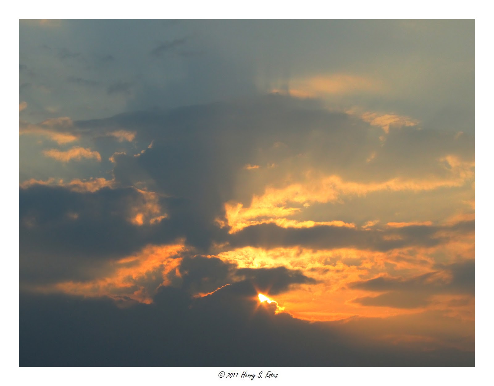 Henry S. Estes Photography: Morning Break Through