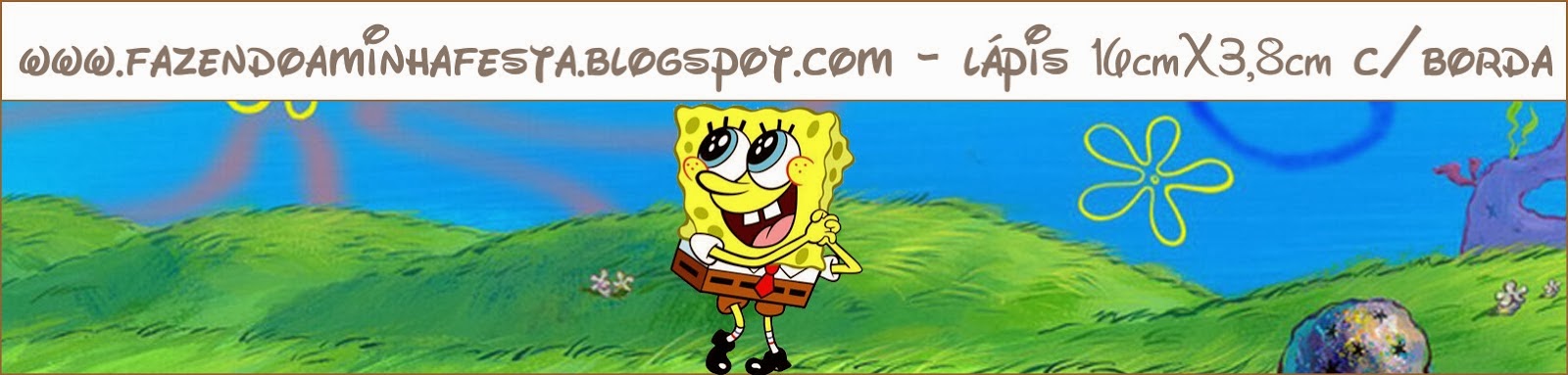 SpongeBob SquarePants: Free Printable Candy Bar Labels. - Oh My Fiesta ...