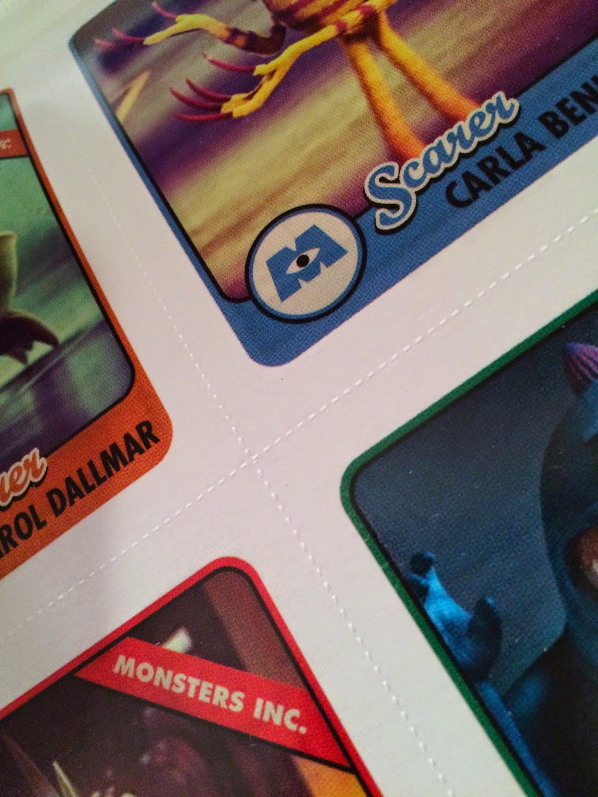 Dan the Pixar Fan: Monsters University: "Scaring All-Stars" Coloring ...