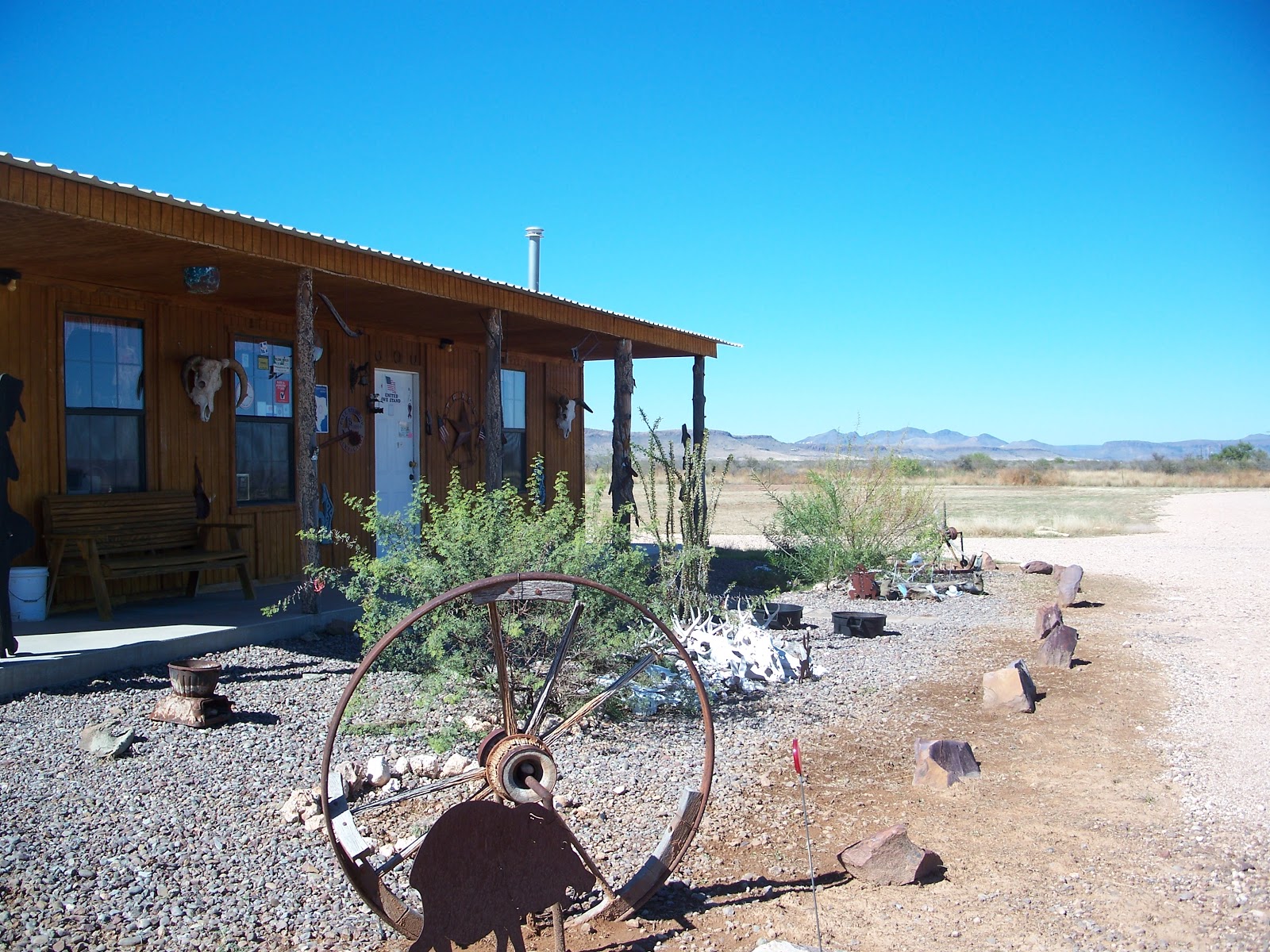 The Road: B.C. Ranch R.V. Park, Alpine, Texas