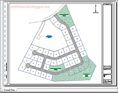 Creating Individual Sheets - AutoCAD Civil 3D Tutorials