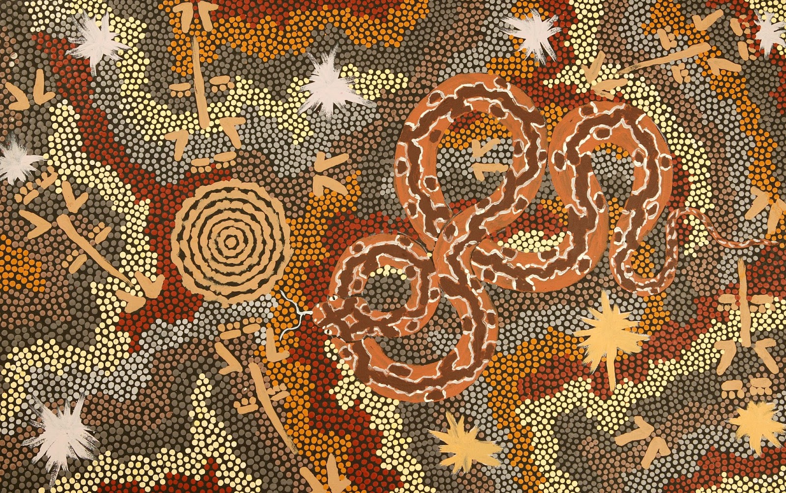 ART & ARTISTS: Australian Aboriginal painting