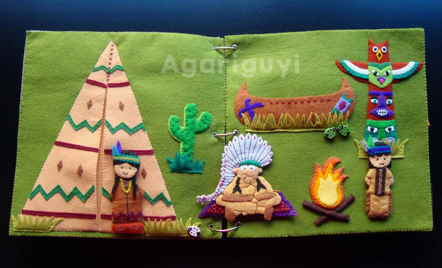 Agariguyi | Complementos de fieltro: QUIETBOOK "LA CASA" LIBRO DE ...