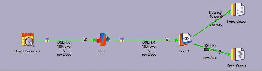 Nuts & Bolts of DataStage: Peek Stage in DataStage - 3