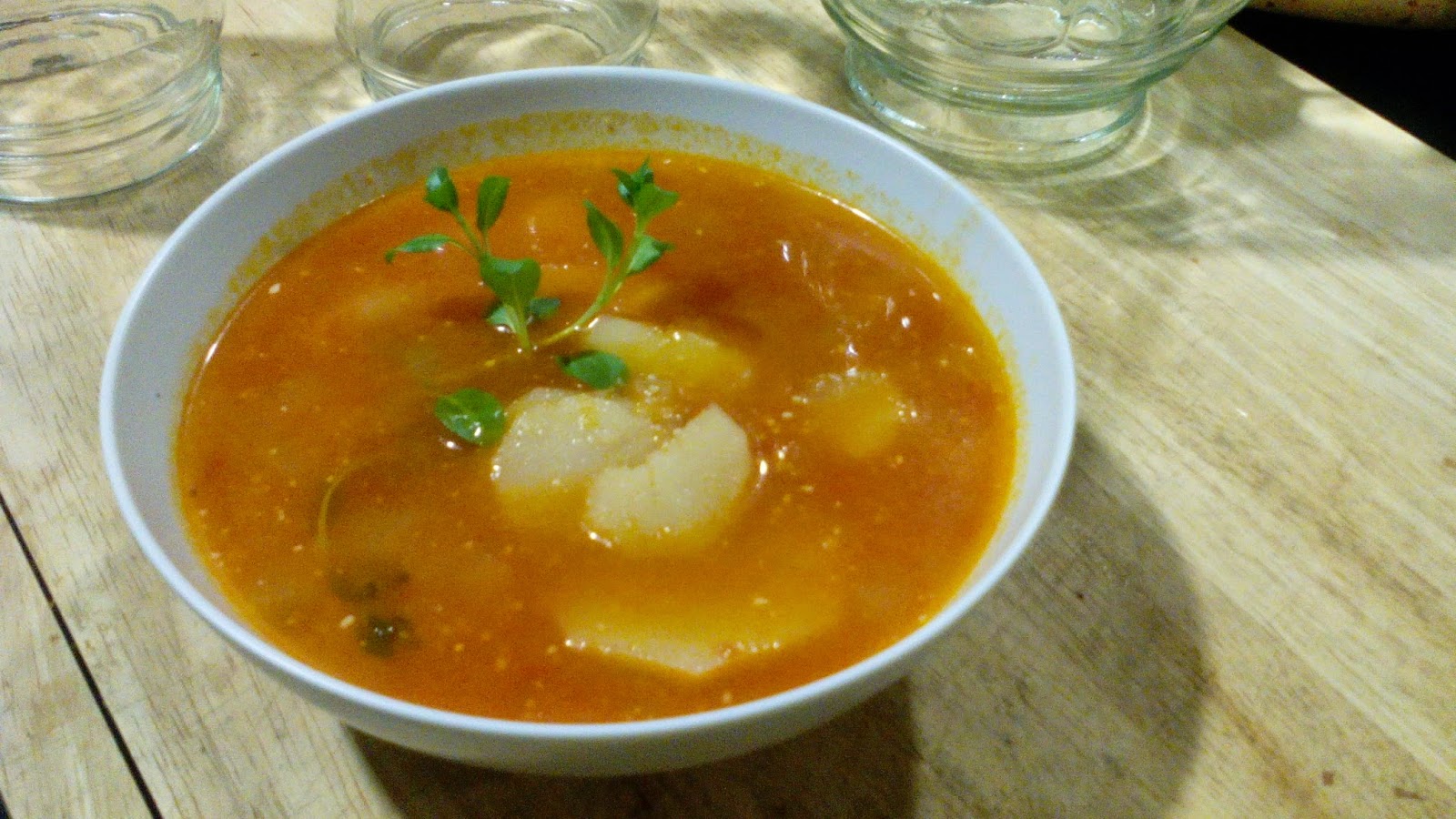 Comida da Tia Gracinha: Sopa de batata