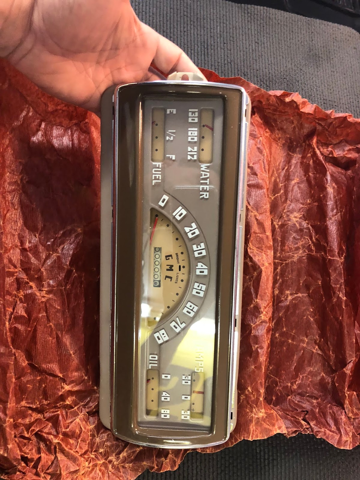 Marks Vintage Speedometers And Gauges: NOS 1940-1946 GMC Truck Dash ...