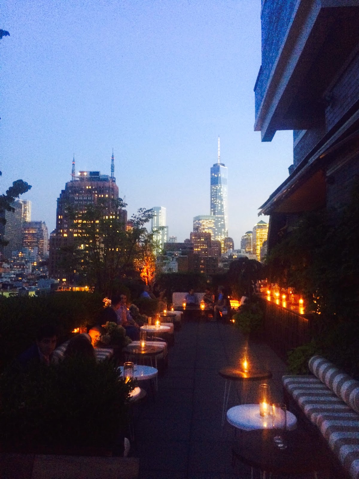 Una de las mas lindas terrazas en Nueva York - A60 Thompson Hotel