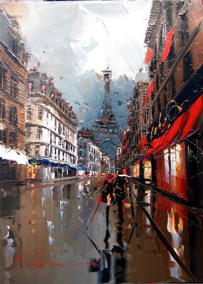 Kal Gajoum 1968 ~ Palette Knife painter | Tutt'Art@ | Pittura ...