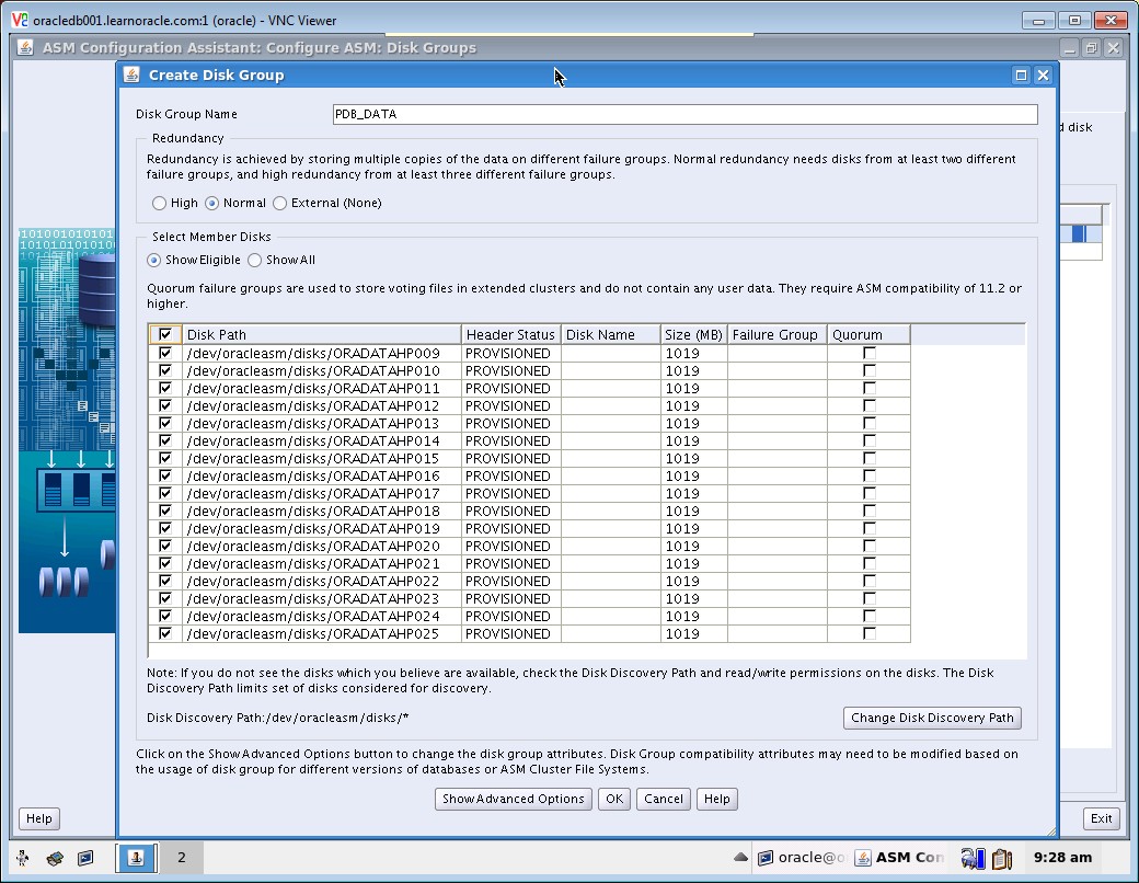 Senthil Rajendrans Blog Adding A New Disk Group Using Asmca In 12c