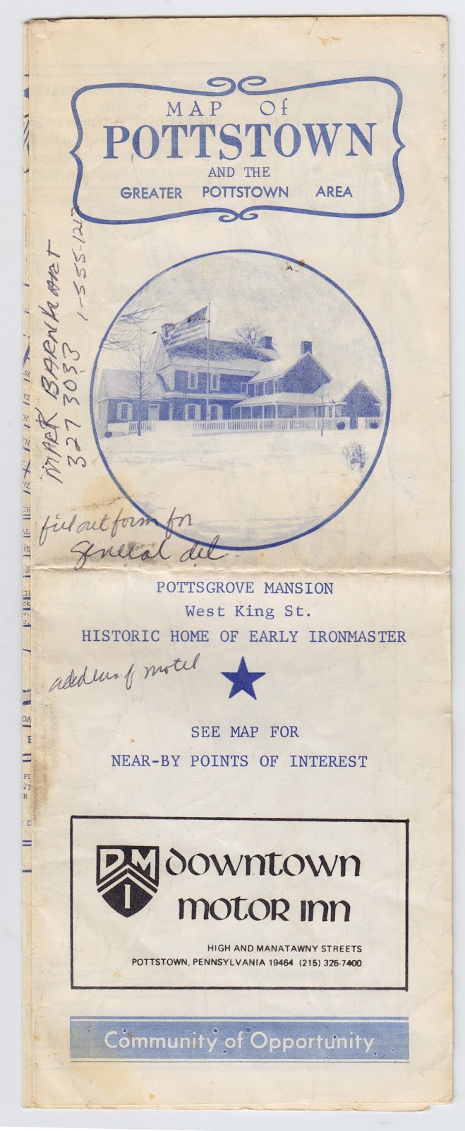 Map of Pottstown