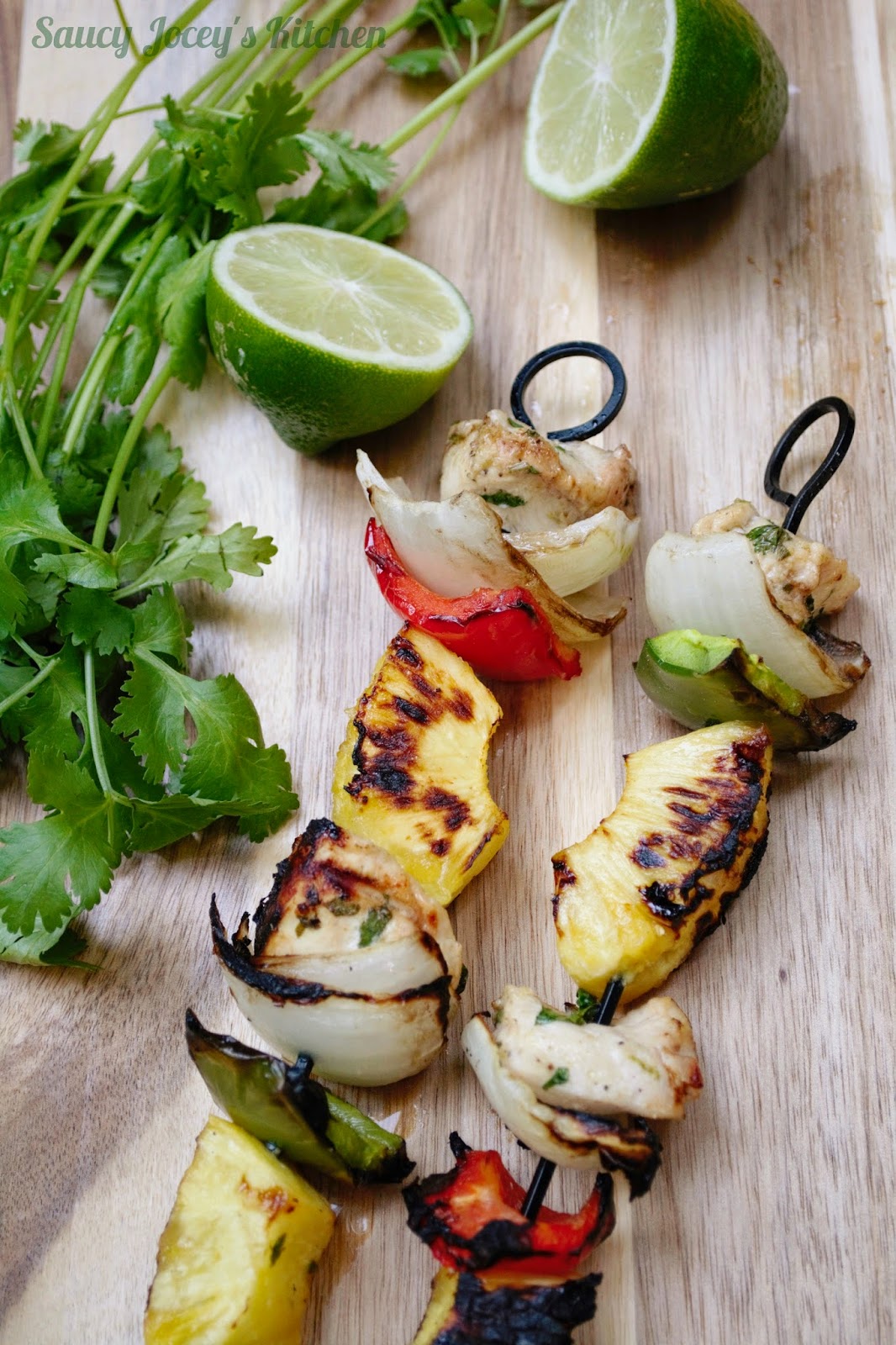 Saucy Jocey's Kitchen: Pineapple Cilantro Lime Marinade