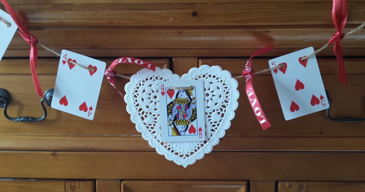 living from glory to glory: How To Make A Very Easy Heart Banner...