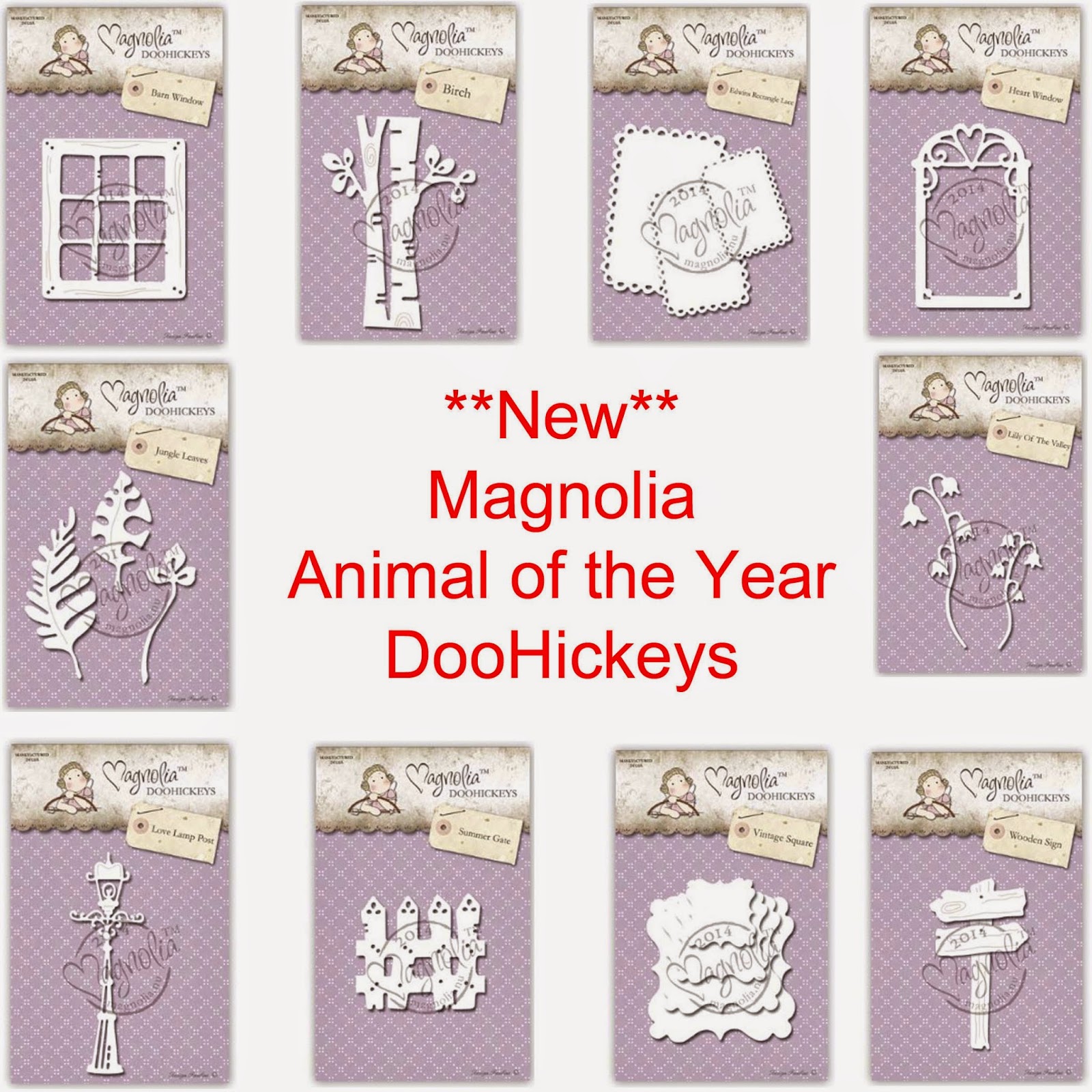 Stamp and Create.com: Magnolia DooHickeys are now in stock