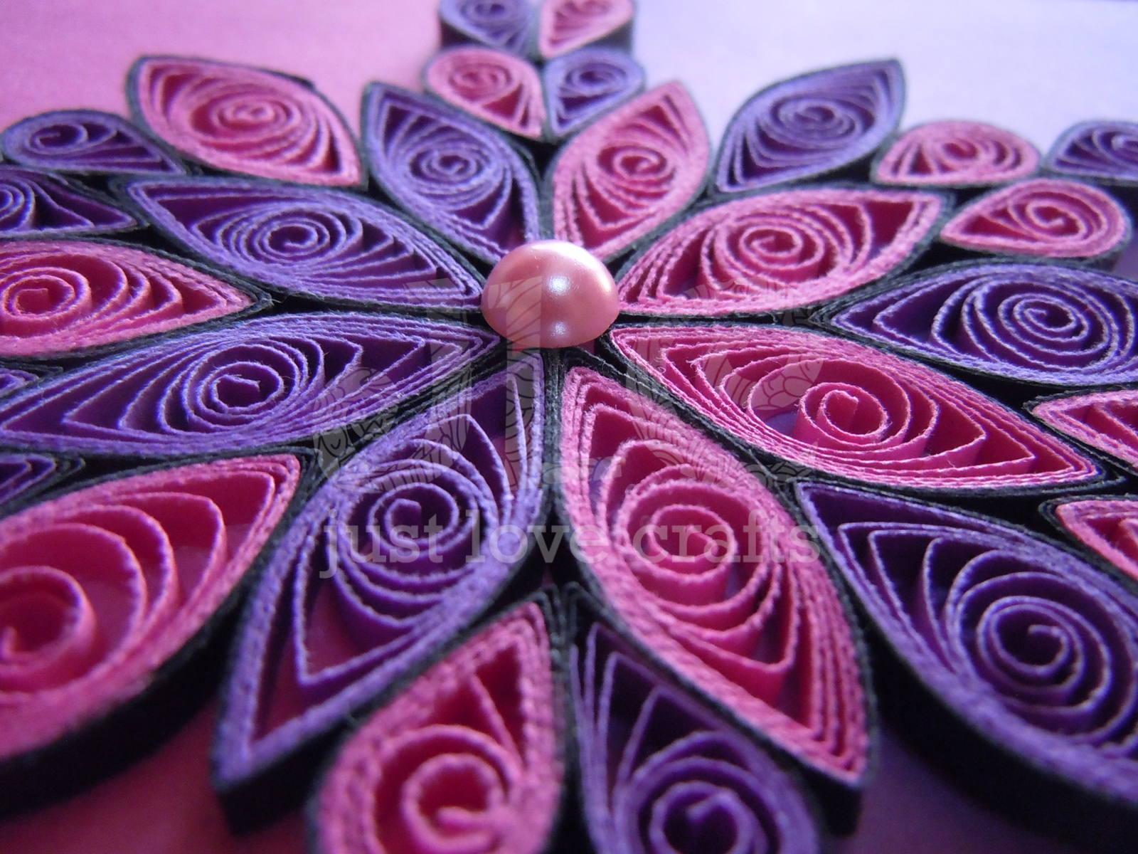 Just Love Crafts: Two tone card 1