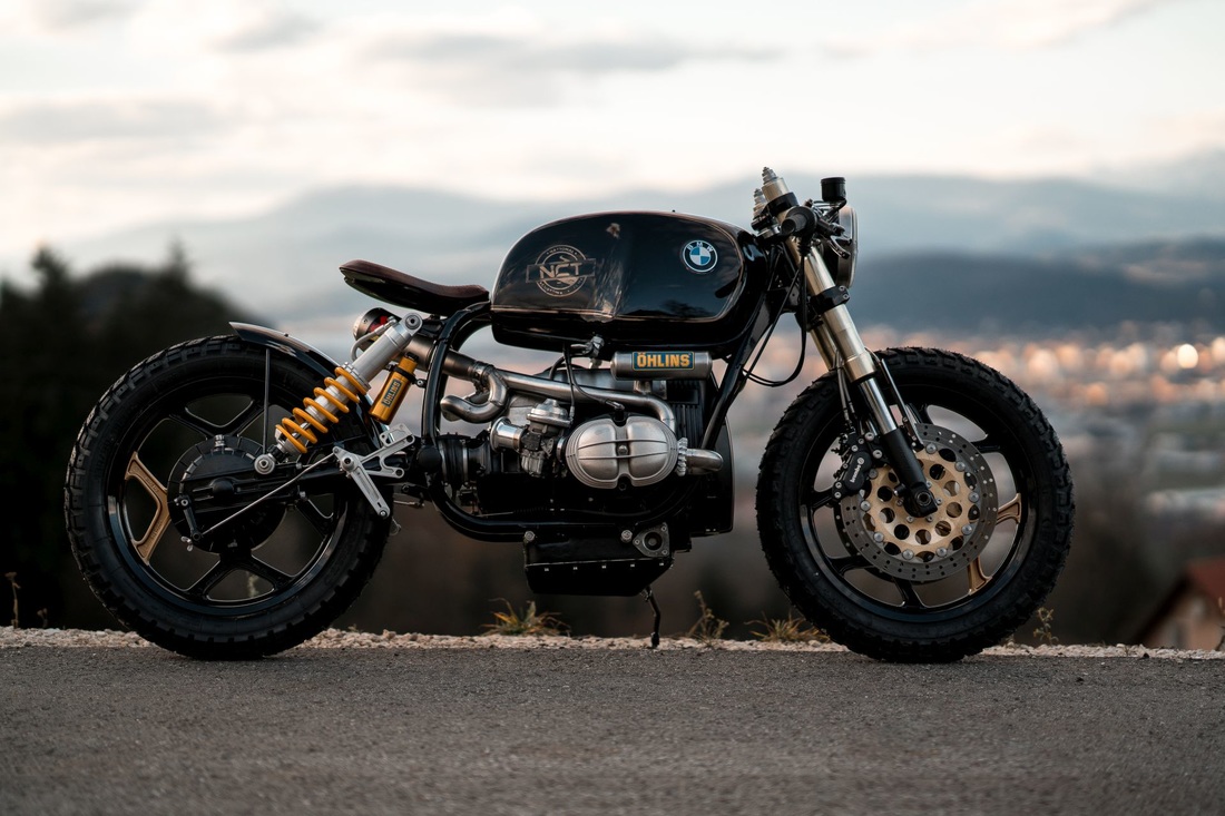 BMW R100 #28 "BLACK STALLION" - RocketGarage - Cafe Racer Magazine