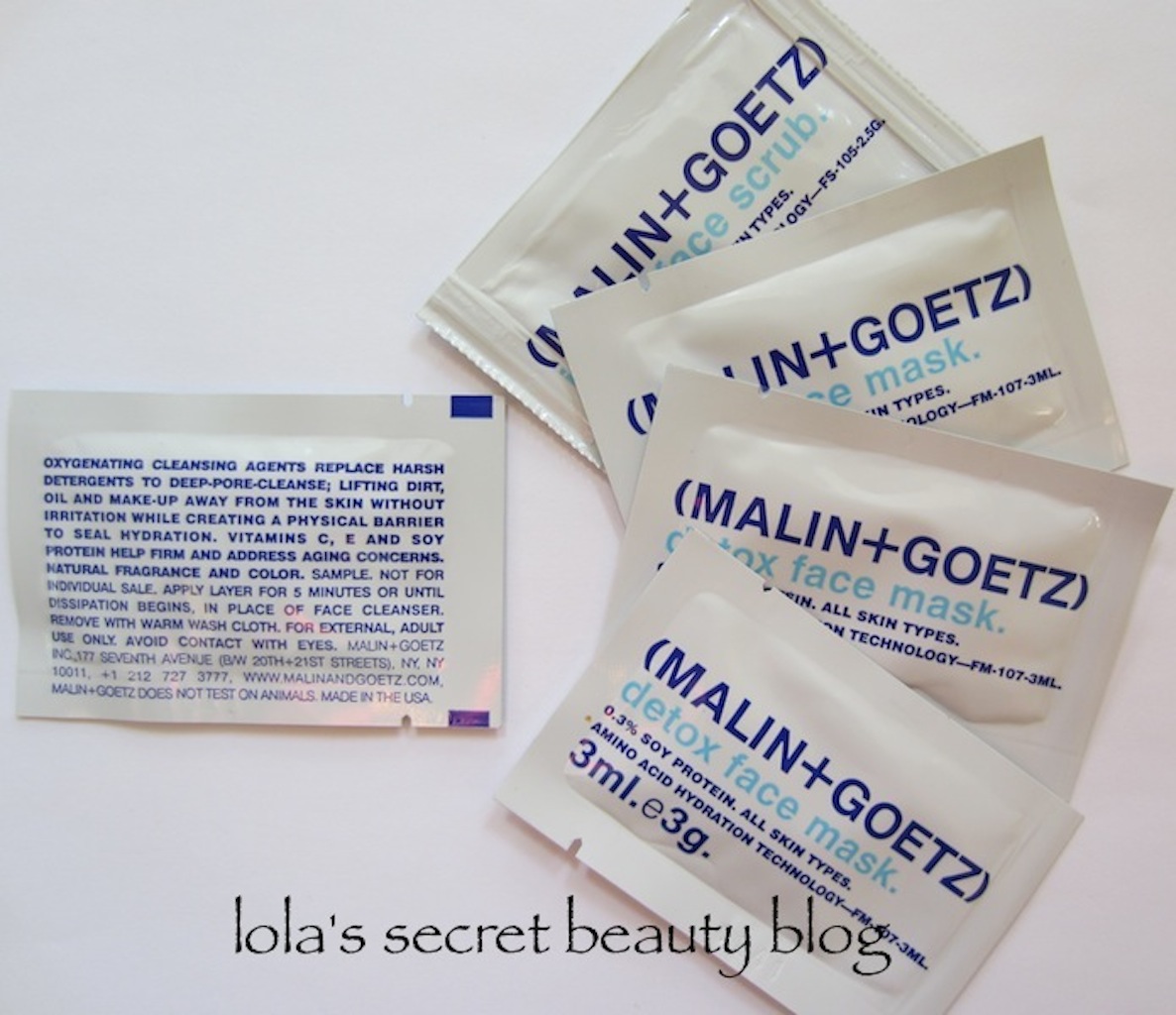 lola's secret beauty blog: Malin+Goetz Detox Face Mask Review & Swatches