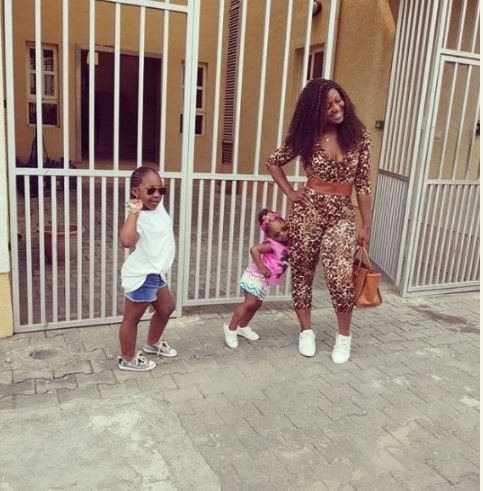 Timaya’s Baby Mama And Their Daughters Step Out In Style (Photos ...