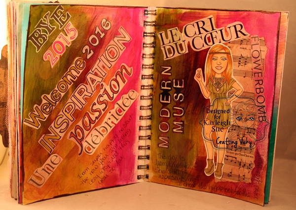 Karleigh Sue Inspiration Blog: Vicky - Crafting Vicky