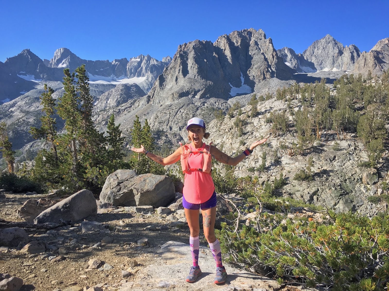 Carlee McDot: Big Pine Lakes Loop Trail Run