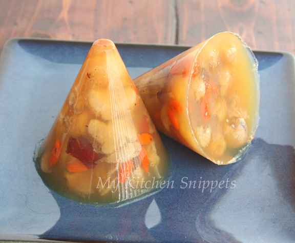 My Kitchen Snippets: Dried Longan with Wolfberry Jelly - Day 3