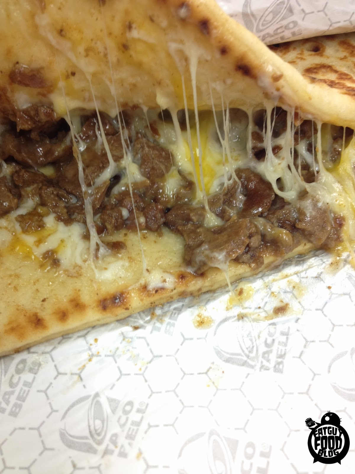 FATGUYFOODBLOG: Taco Bell: Triple Steak Stack