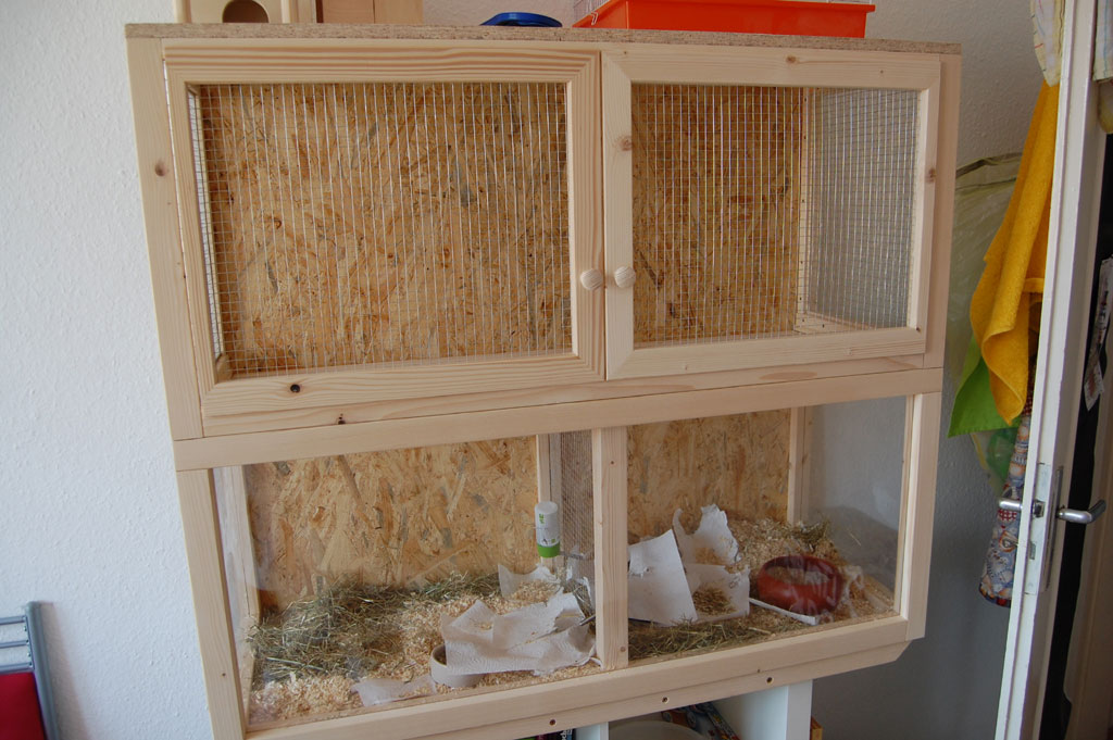 Tobi's Holzjournal: Mäusekäfig