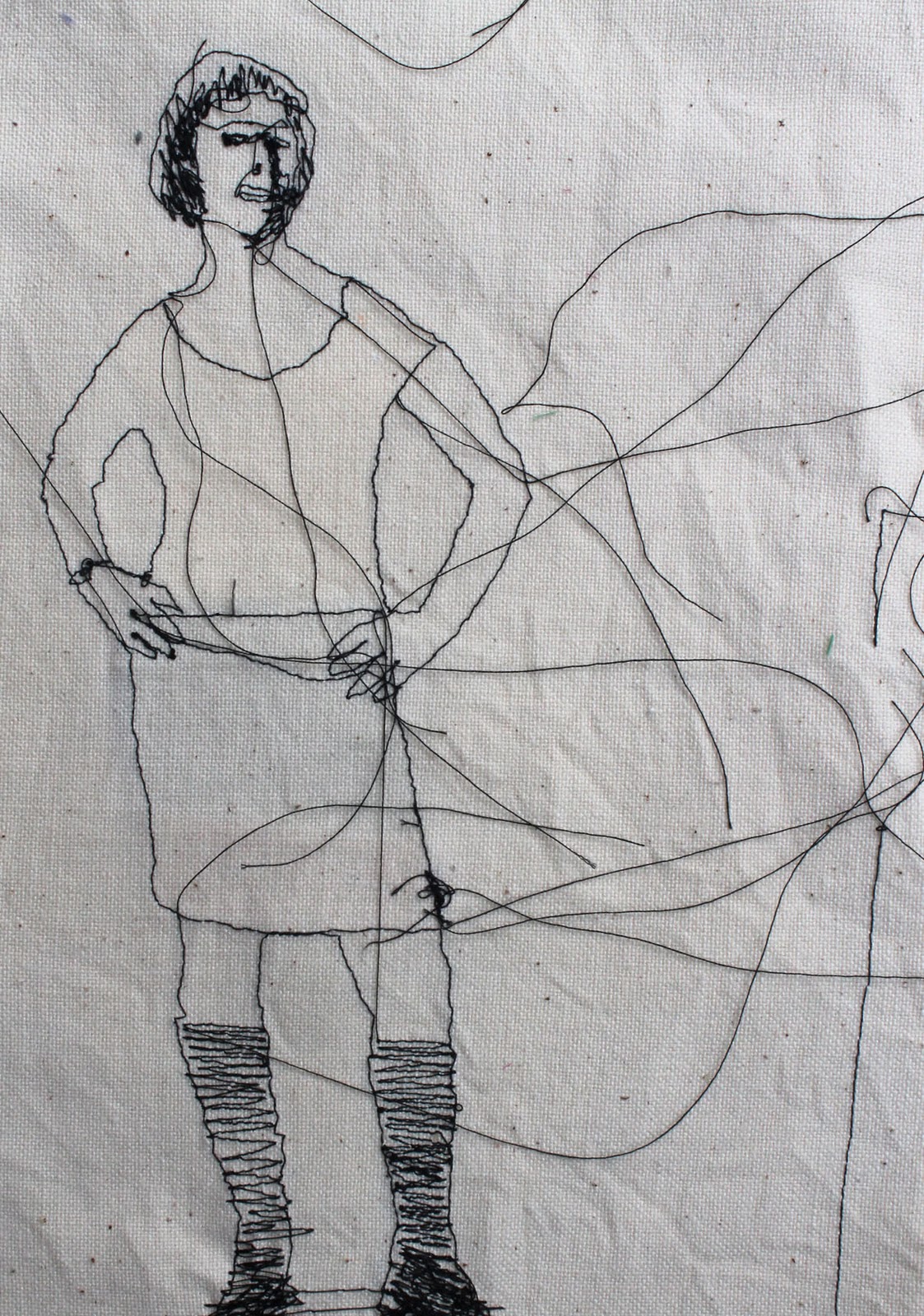 Joanna Woodbridge: My stitched portraits