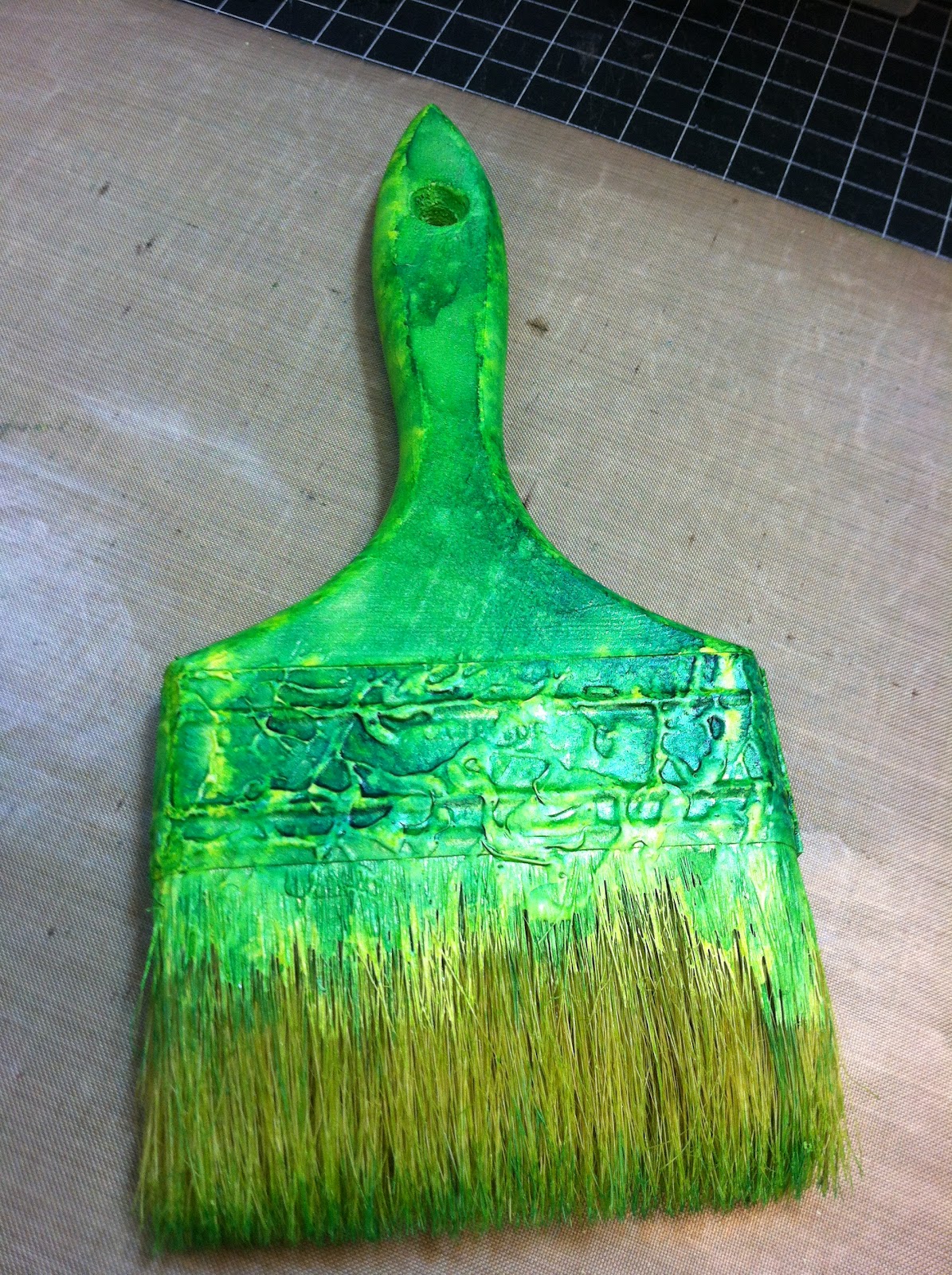 For the Love of Paper!: Donna Downey's "Altered Brush Project"