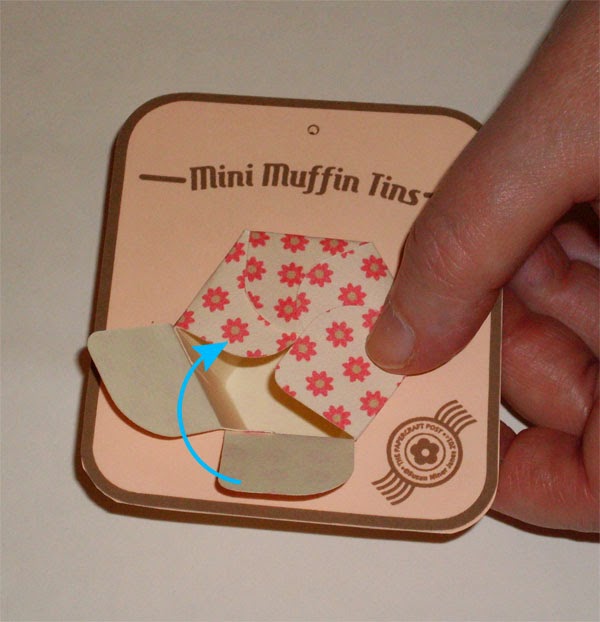 The Papercraft Post: "Mini Muffin Tin" Tutorial