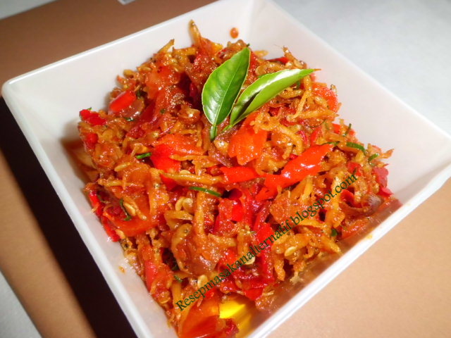 Resep Sambal Teri Nasi Medan Bumbu Cabe Resep Masakan Indonesia