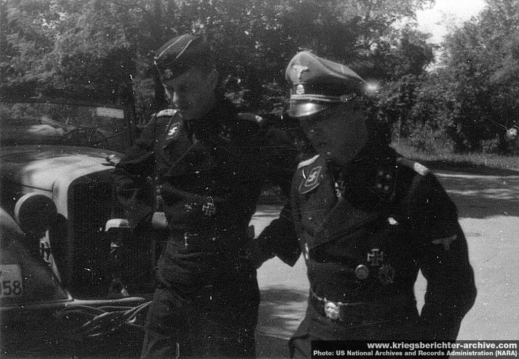 NAZI JERMAN: SS-Obersturmbannführer Hans-Albin Freiherr von ...