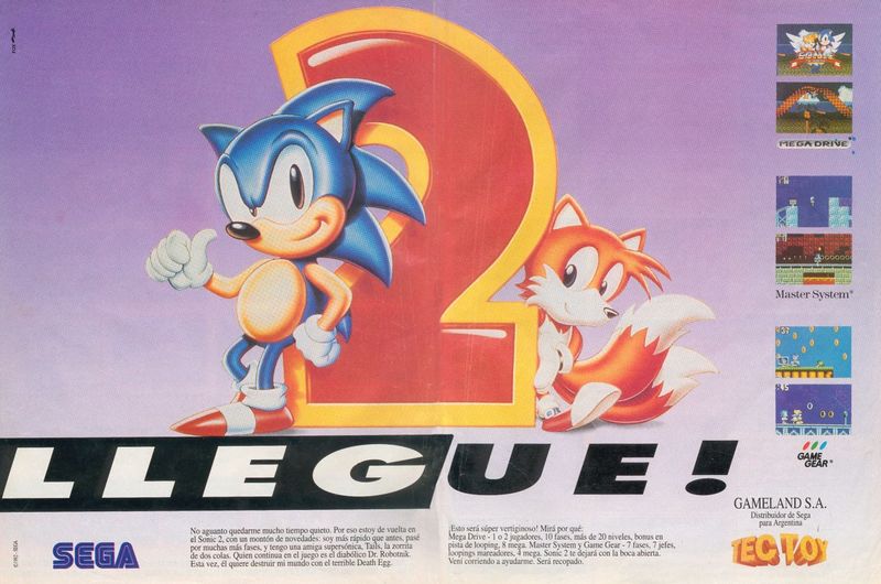 NOTA ESPECIAL: HISTORIA DE SEGA & SONIC EN ARGENTINA