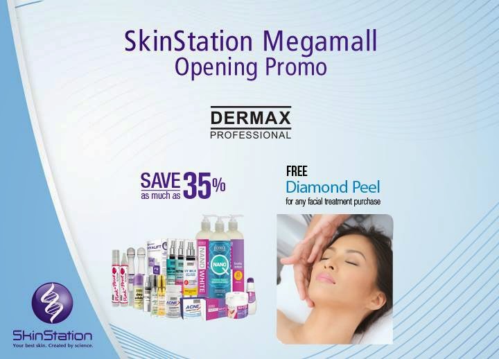 Manila Shopper: SkinStation Megamall Opening Promo: Nov 2014