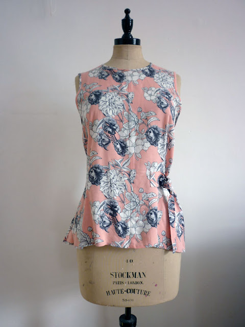 Refashion Co-op: 1 paper pattern, 3 tops and where they came from.