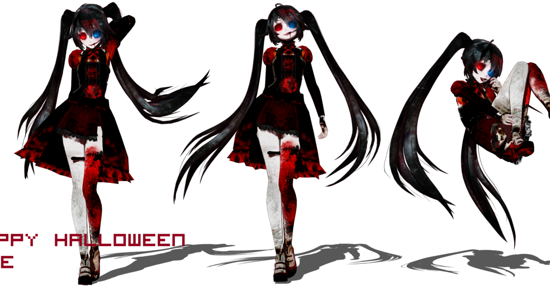 MMD (MikuMikuDance) : TDA BLOODY GOTH MIKU