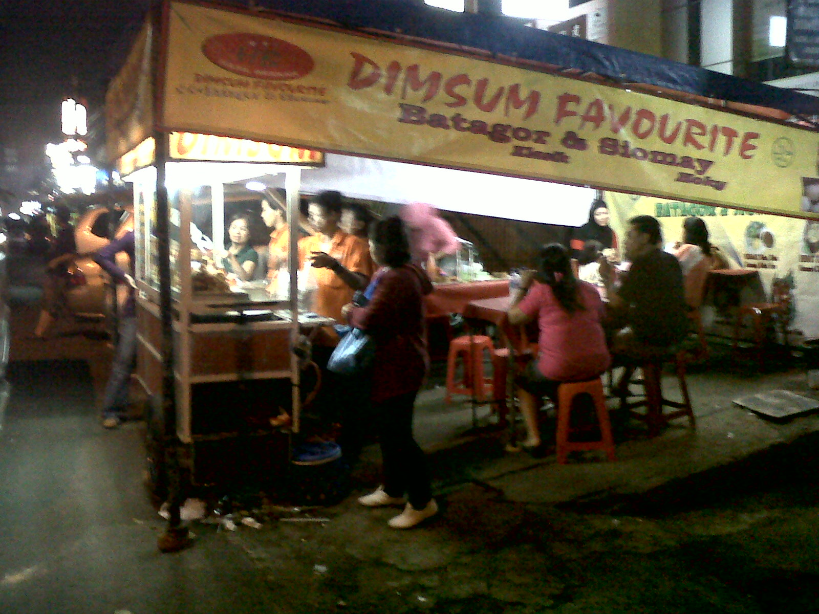 DIM SUM FAVOURITE : Lokasi Booth
