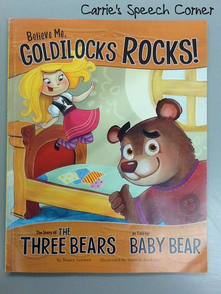 Carrie's Speech Corner: Book(s) of the Week: Goldilocks and the Three ...