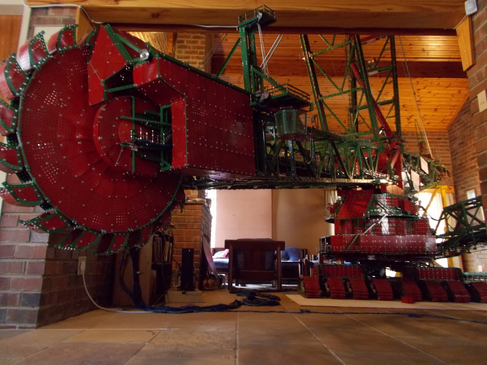 Bagger 288 Giant Meccano Model