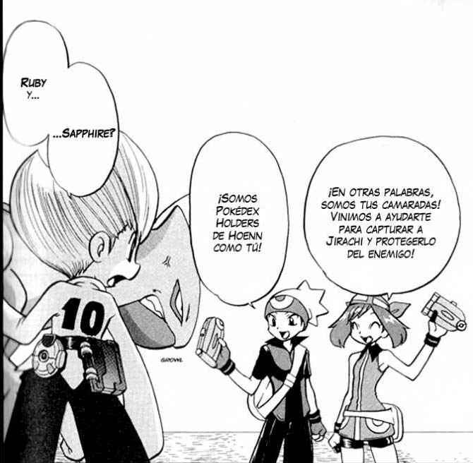 Pokemon Adventures Capitulo 321 Ruby Vs Emerald 7278