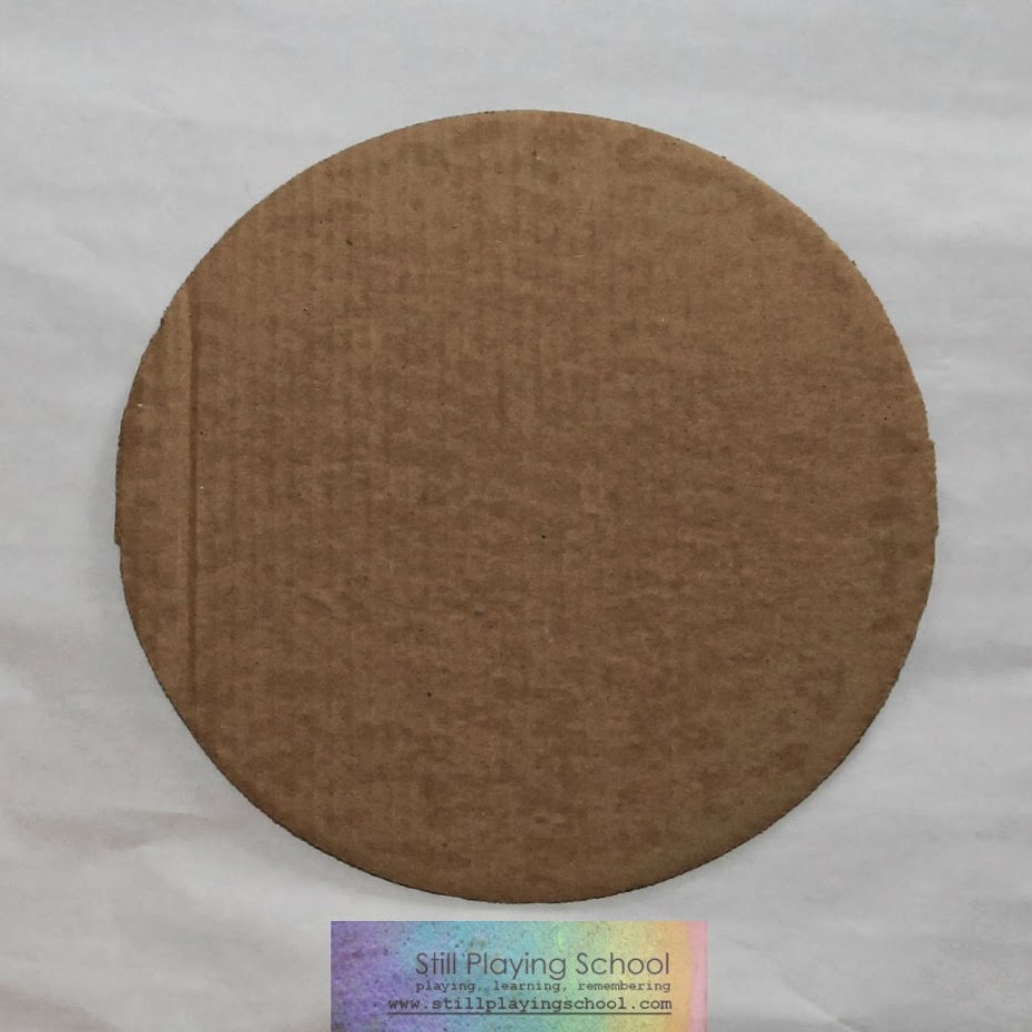 Recycled Cardboard Rainbow Craft | Still Playing School