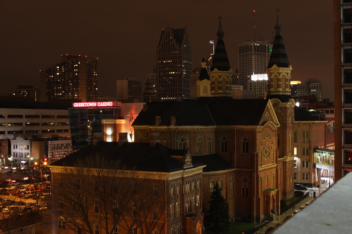 Michigan Exposures: Detroit at Night