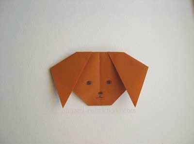 origami animal faces for kids ~ easy origami instructions for kids crafts