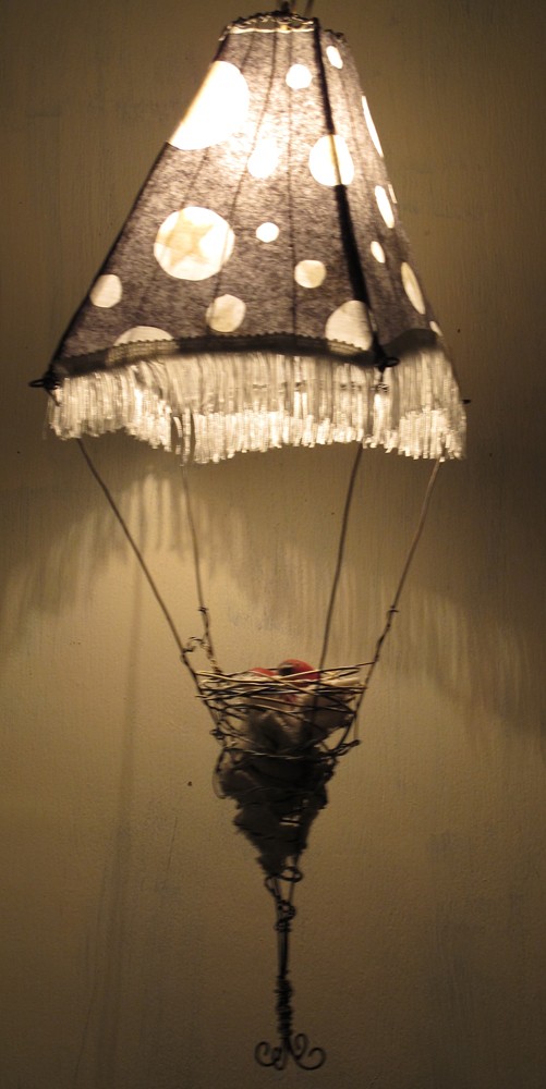 The Constant Gatherer: homemade circus lamps