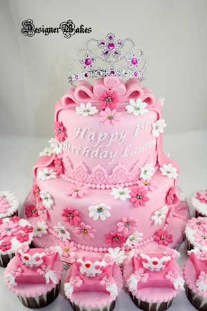 Designer Bakes: Princess Themed Cake