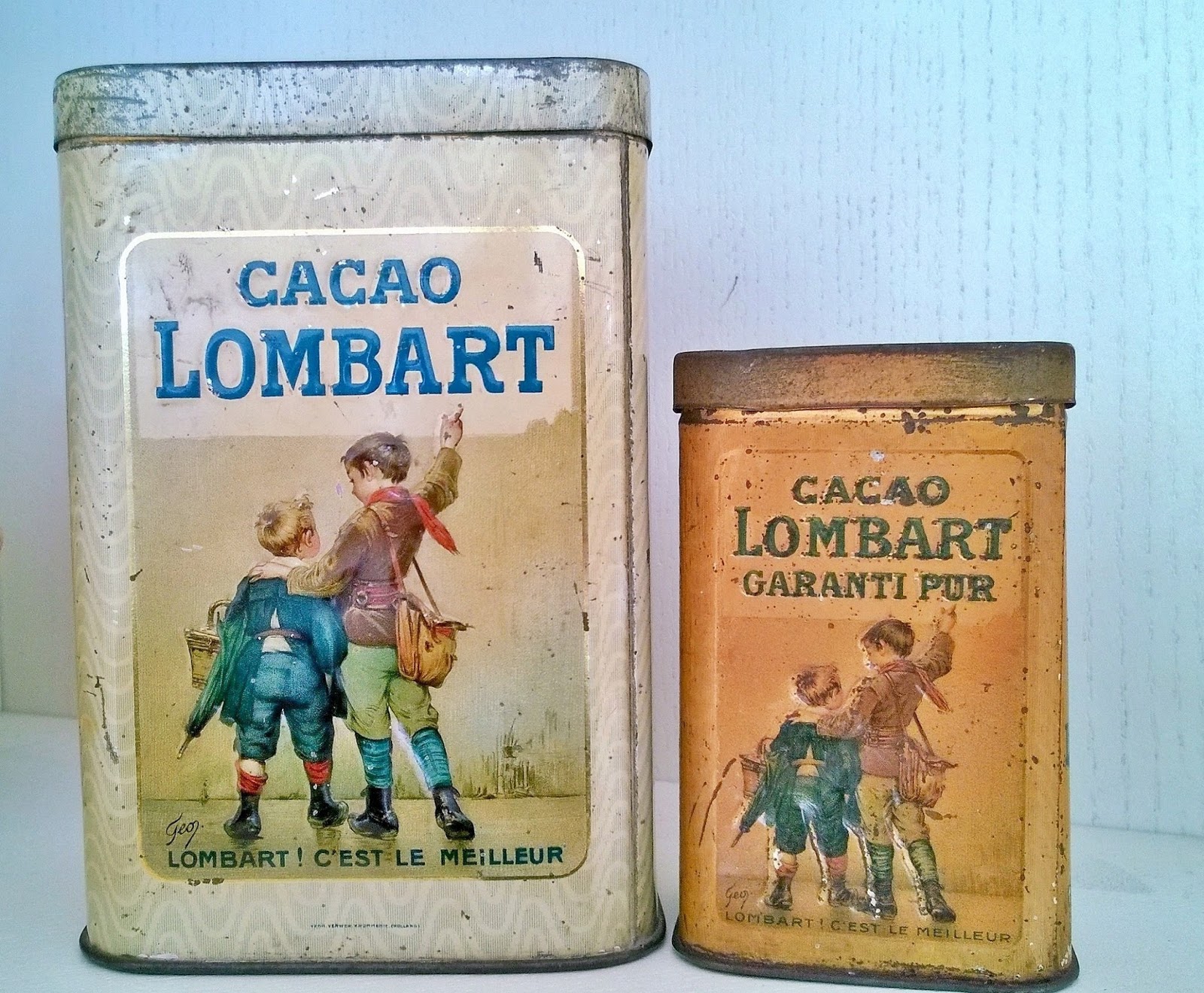 LES BOÎTES RACONTENT: Chocolat Lombart, et un illustrateur à mieux ...