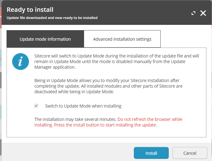 How to manage the Updates, Hotfixes and Install them using Update Center