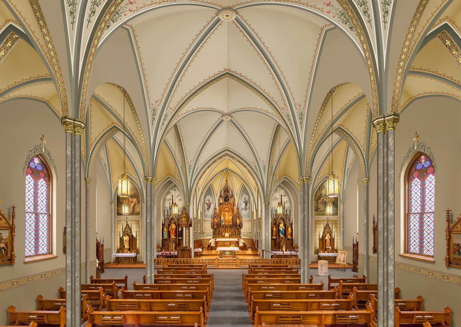 Before and After: St. Columban Church in Chillicothe, Missouri ~ Liturgical Arts Journal