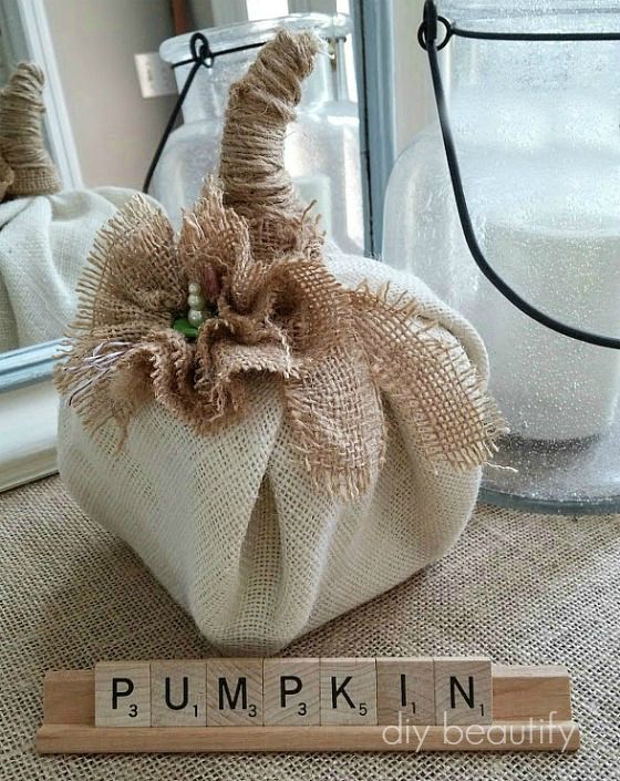 10 Fabulous Burlap Projects - DIY Beautify - Creating Beauty at Home