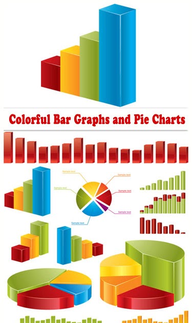 Quality Graphic Resources: 3D Bar Graphs and Pie Charts