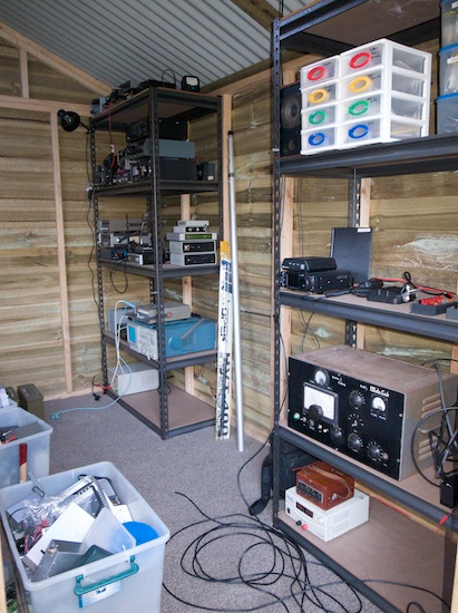 marxy's musing on technology: Ham shed build